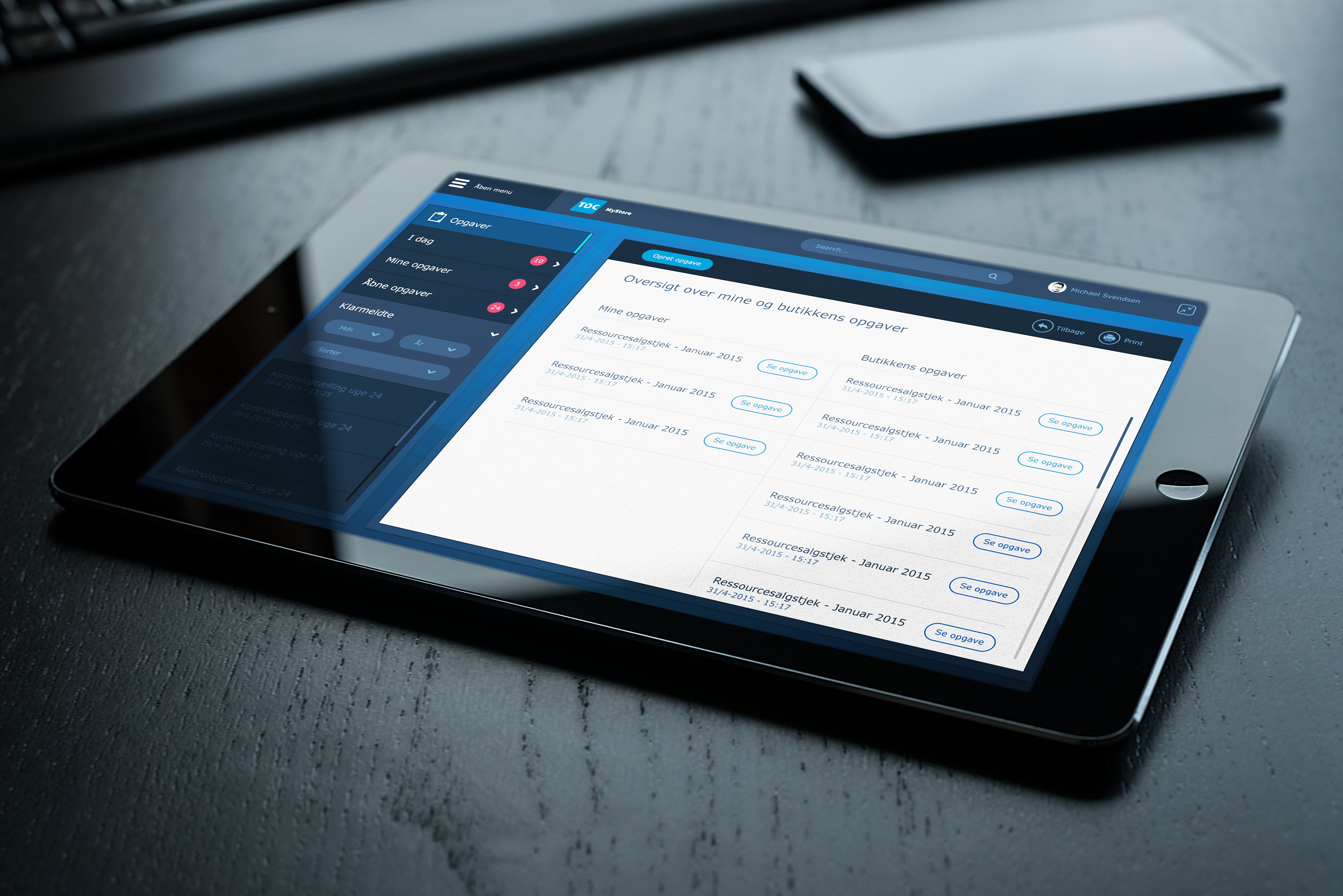 TDC-Mystore praktisk anvendelig app | Umbraco CMS