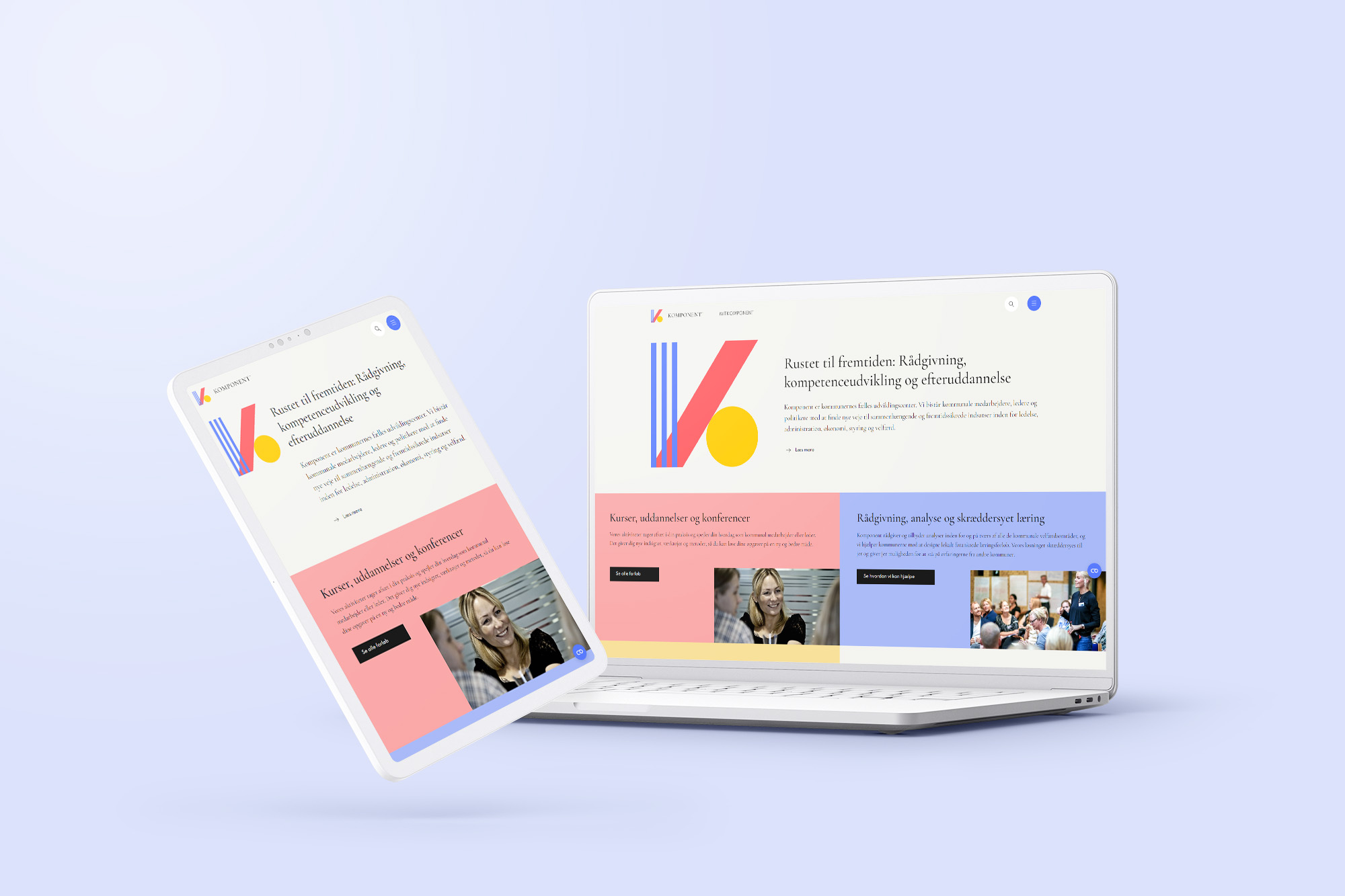 Drupal 9-Powered website for Komponent with Relewise search functionality